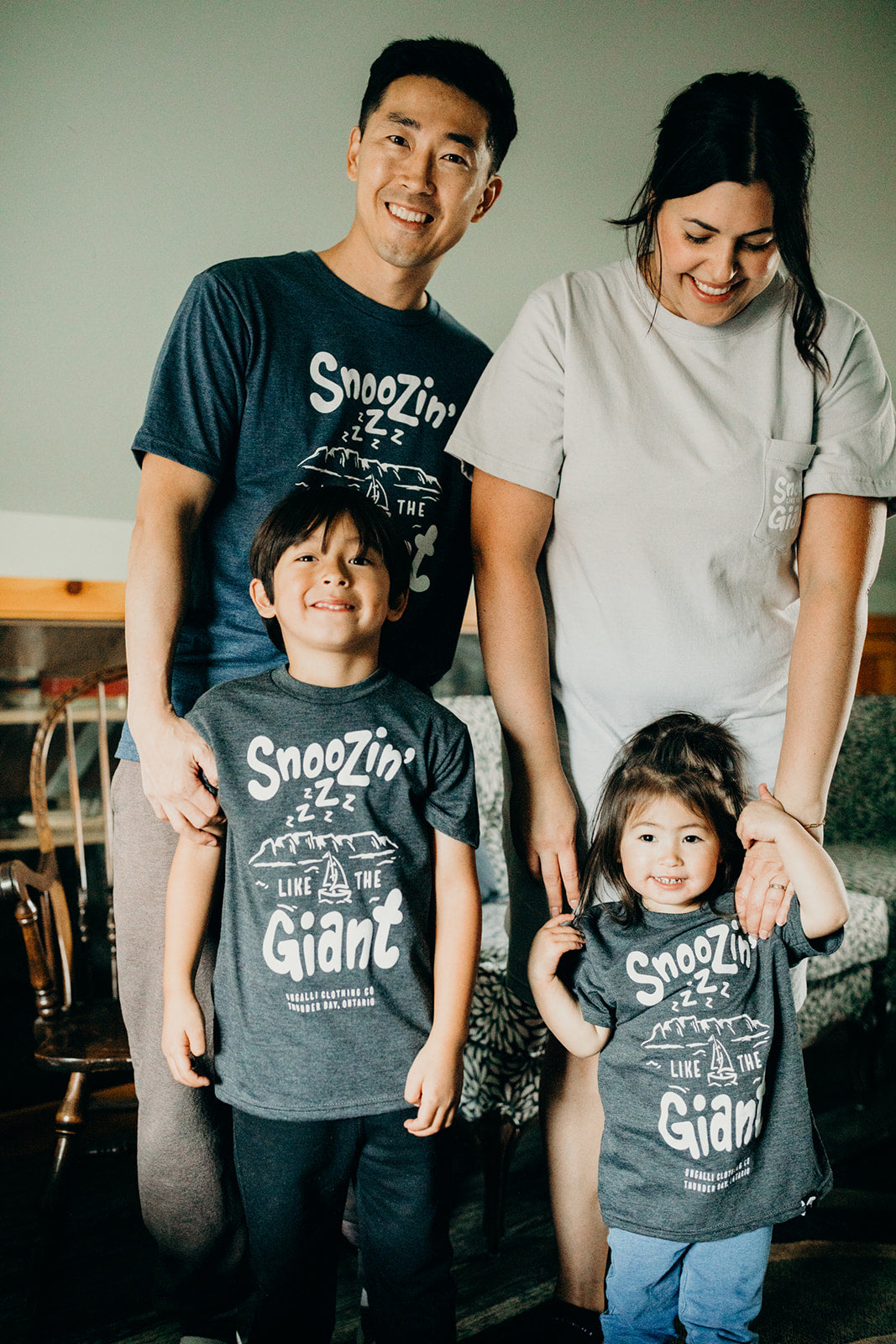 Snoozin' Like The Giant Adult PJ Shirt – Ungalli Clothing Co.